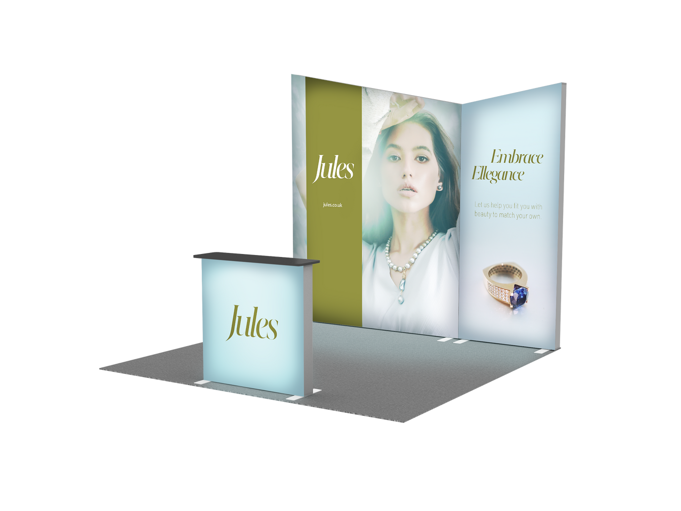 10' Lightbox Kit - Style 2 – Modular Exhibits