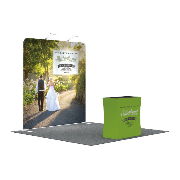 10' Portable Trade Show Booth Kit – Modular Exhibits