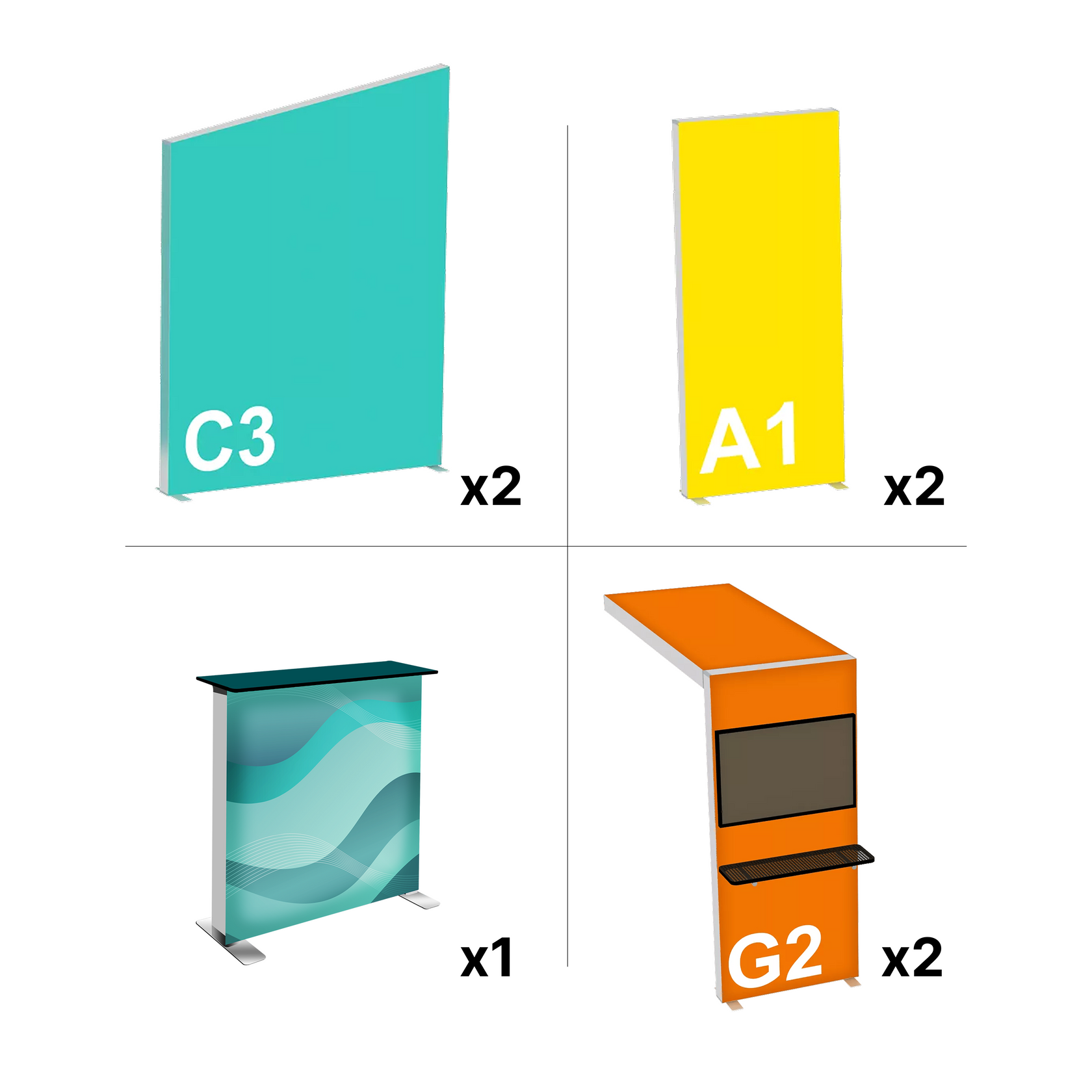 20' Lightbox Kit - Style 3 – Modular Exhibits