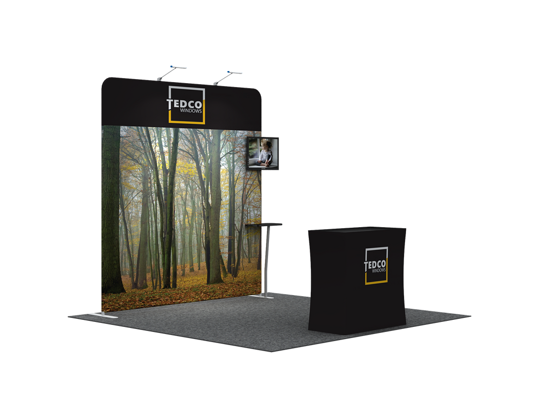 10' Portable Trade Show Exhibit Kits – Modular Exhibits